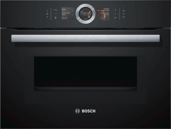 Bosch CMG676BB1 Serie 8 - Compacte oven met Microgolfoven | bol