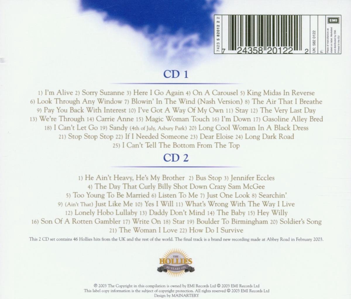Greatest Hits, The Hollies | CD (album) | Muziek | bol