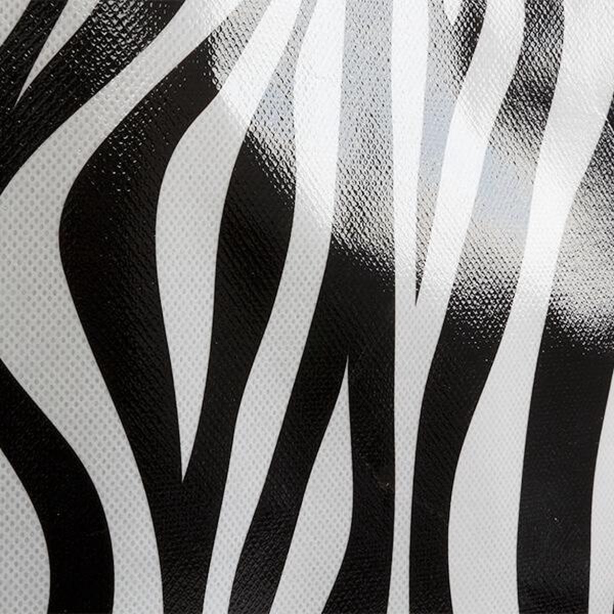 10x Big Shopper Zebra - 45 x 40 x 20cm - Extra sterke Shopper tas ...