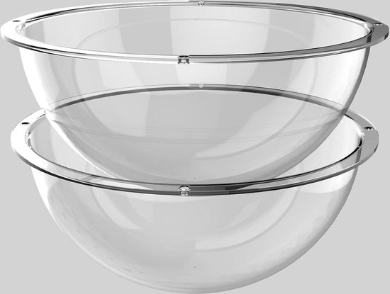Hangmatbed - Voor kat - Acryl halve bol - 300 mm diameter - 2 stuks | bol