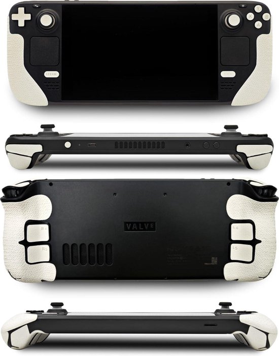 Steam Deck Pro Controller Grip Skin Kit - Textured Anti-Skid Sweat ...