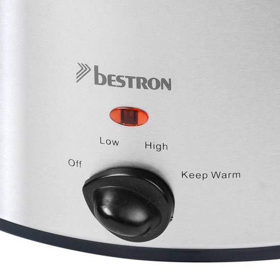 Bestron Slowcooker - 3 Programma's - 3.5 Liter | bol