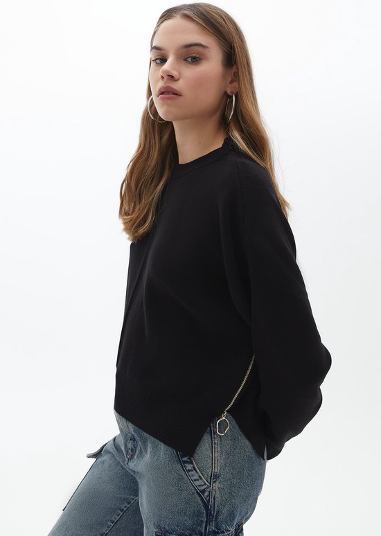 OXXO Figurumspielender Pullover mit Feiner Rippenmusterung Größe L ...