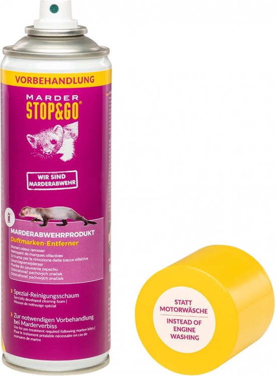 Marder Stop&Go Geurvlagverwijderaar - Marter geur verwijderen - Schuim ...