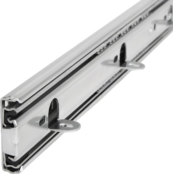 Volledig uittrekbare Telescopische Rails - 1 paar KV4-45-H45-L350-NF ...