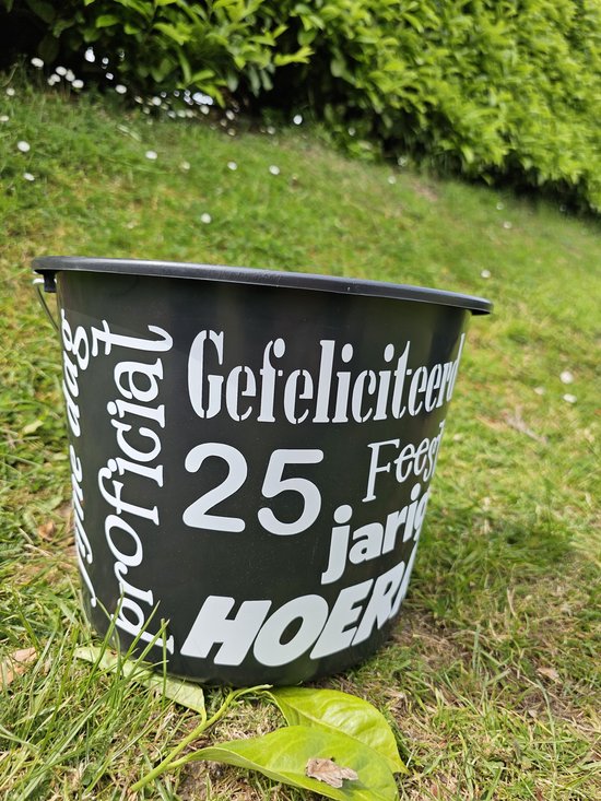 Gefeliciteerd , proficiat , 25 jaar , hoera | bol
