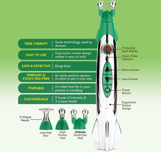 Hempvana Rocket Pain Relief Pen, gezien op tv | bol