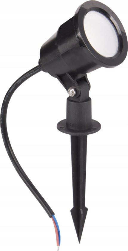 LED mini grondspot - 230V - Warm wit - 22cm - Met prikpen | bol