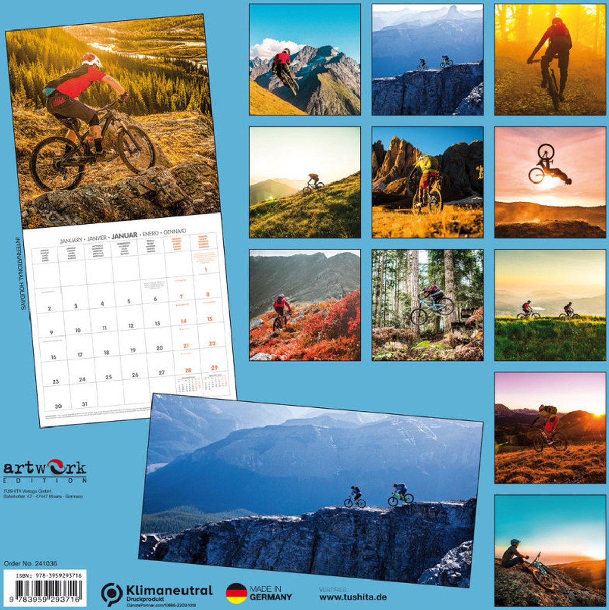 Mountainbike Kalender 2024 | bol