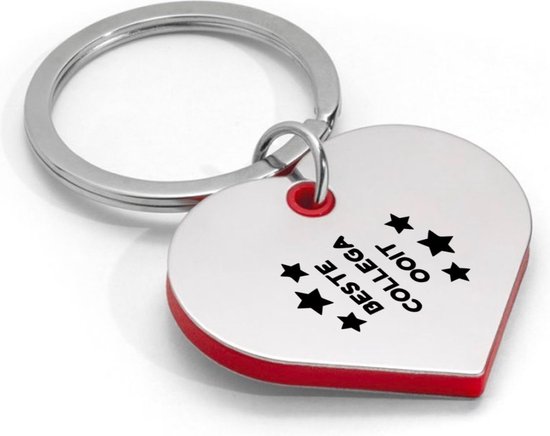 Akyol - beste collega ooit - inclusief kaart sleutelhanger hartvorm ...
