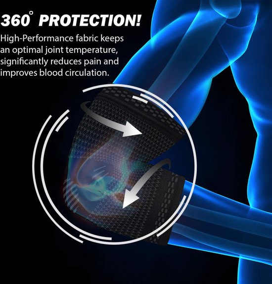 Elbow Support Compression Arm Rest for Tendonitis Tennis Elbow - 2 Pack ...