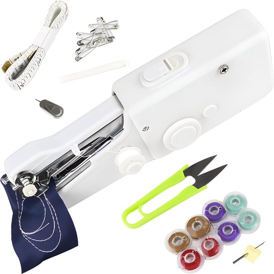 Solacis Handnaaimachine - Mini naaimachine - Hand naaimachine - Must ...