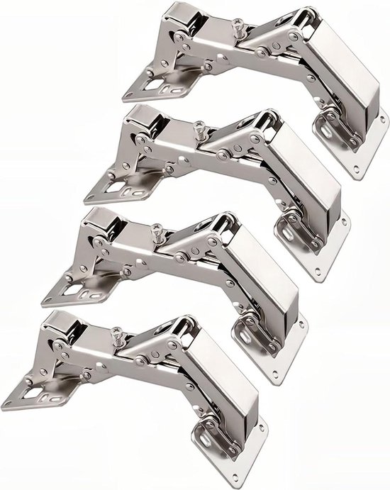 Luvetrex ® Perfecte Scharnieren voor Kasten - Grote Hoek 170 Graden ...