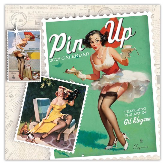 Pin Up Kalender 2025 | bol
