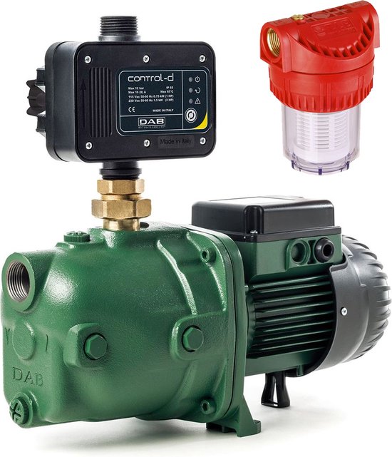 DAB Jet 102 M + DAB Control-D met voorfilter | bol