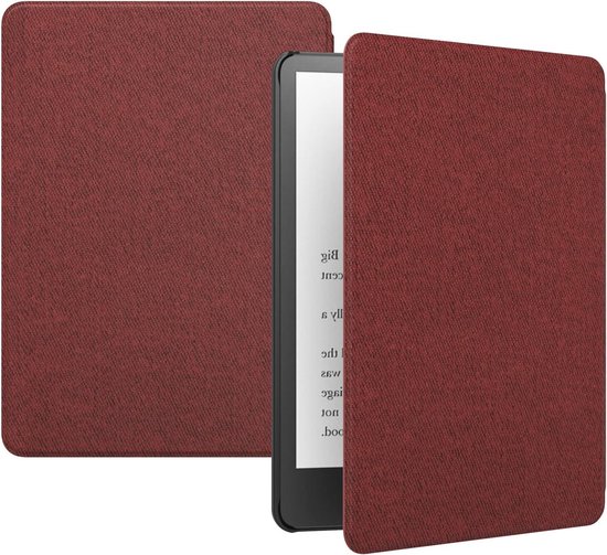 6.8" Kindle Paperwhite Gen 11-2021 Wine Red Lightweight Shell Cover | bol