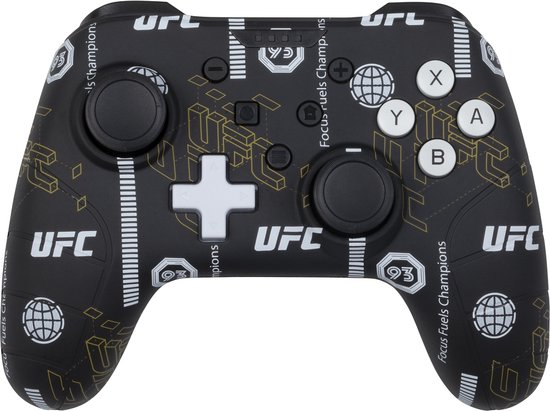 Konix - UFC zwart bedrade controller voor Nintendo Switch | bol