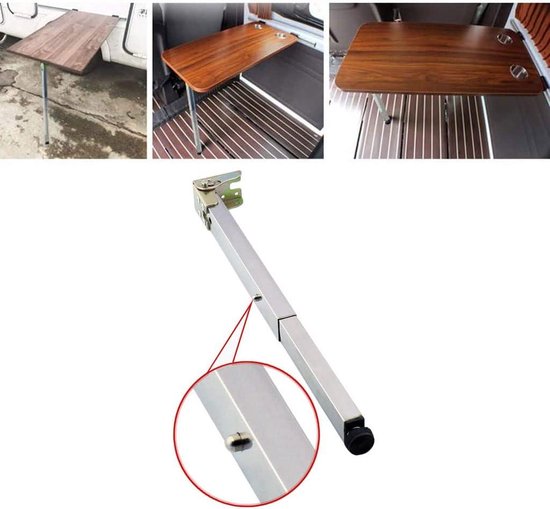 Telescopische inklapbare tafelpoten van roestvrij staal - eettafel ...
