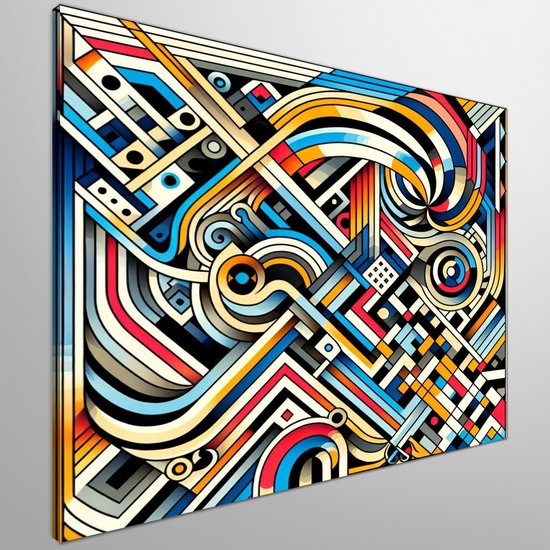 Line art escher schilderij | Symmetrische Illusie: Een Hommage aan de ...