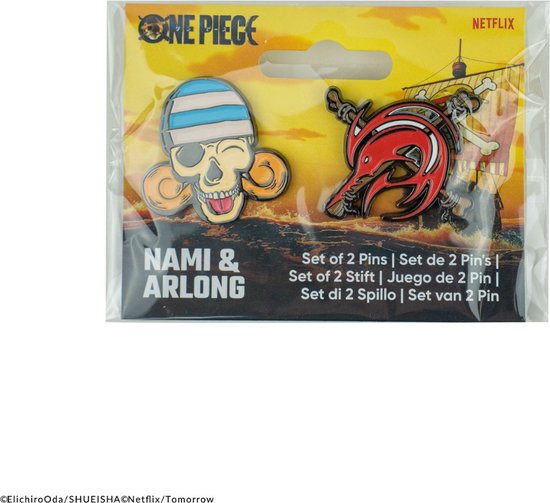 Cinereplicas One Piece - Nami and Arlong pin set | bol