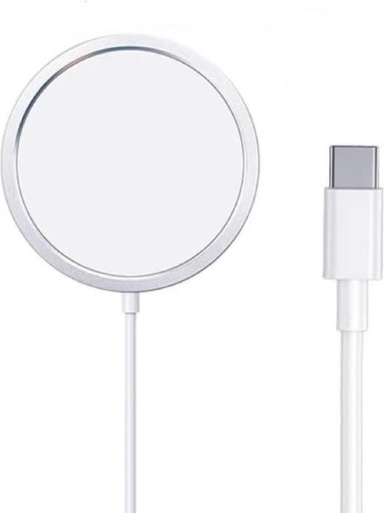 Magnetische Draadloze Oplader 15W geschikt voor MagSafe iPhone 16 / 15 ...