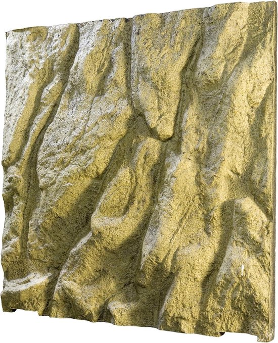 Terrarium Foam Achtergrond 60 x 60 cm - Natuurlijke Rotsstructuur | bol