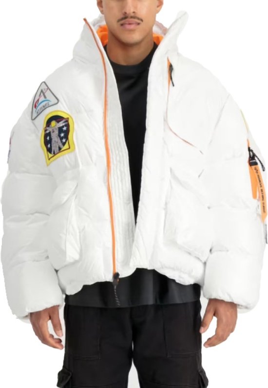 ALPHA INDUSTRIES NASA PUFFER ARTEMIS Wit M EU | bol