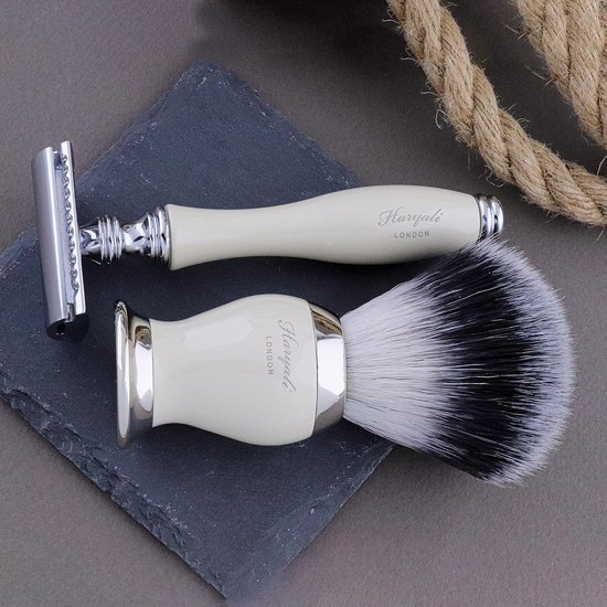 6-in-1 scheermesset heren met scheerstandaard - scheerset ...