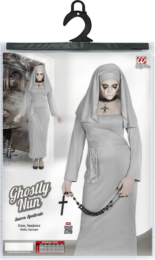 WIDMANN - Horror zuster non kostuum voor vrouwen - S | bol