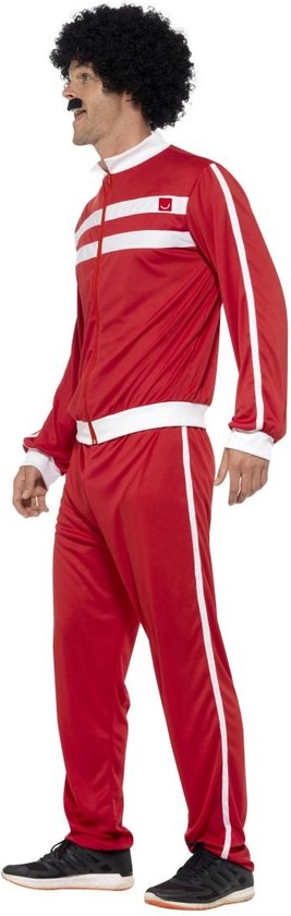 Scouser Tracksuit Red & White with Jacket & Trousers | bol