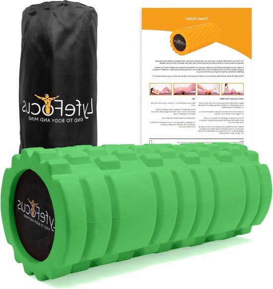 Foamroller Groene Premium Trigger Point Foamroller Multi Drukpunt - Diepe... | bol