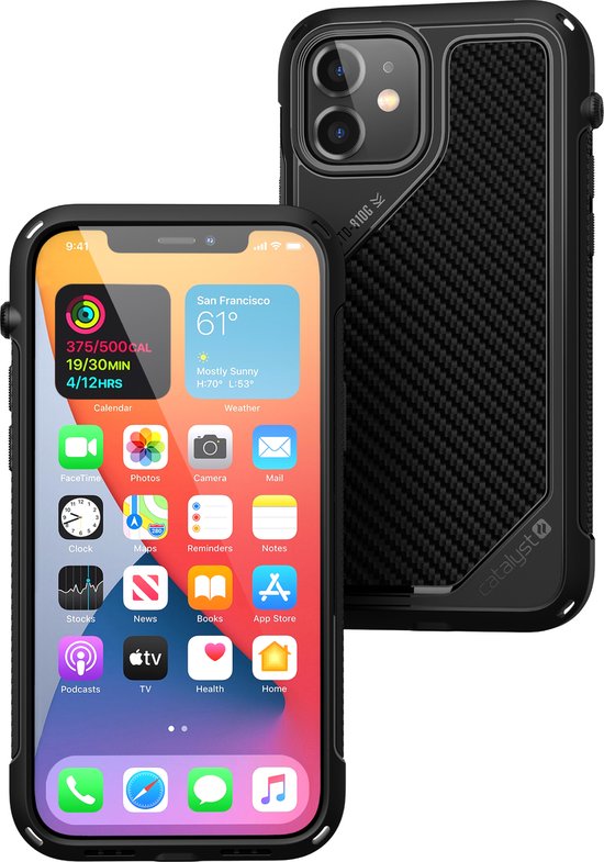 Catalyst Vibe Case Apple iPhone 12/12 Pro - Stealth Black | bol