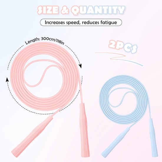 Springtouw set voor volwassenen en kinderen - Verstelbare en ...