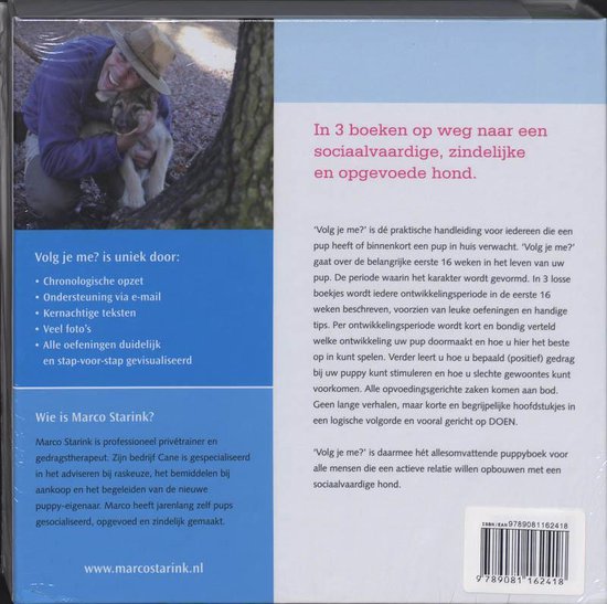 Marco Starink Puppy-Kit Volg Je Me? - Hondenboek - per stuk, M. Starink ...