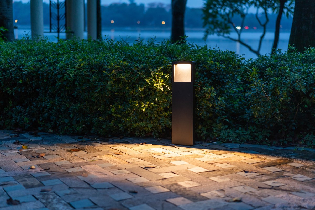Design Staande Buitenlamp Zwart 60 cm IP65 incl. LED - Gardenleds ...
