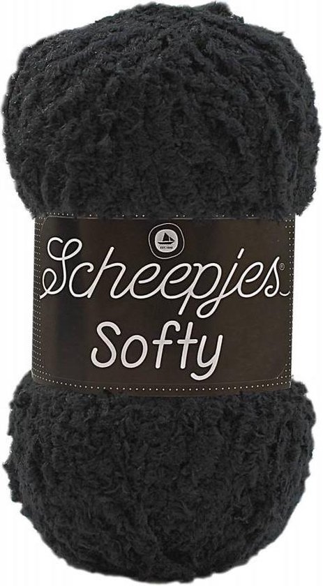 Scheepjes Softy 50 gram nr 478 Zwart | bol.com