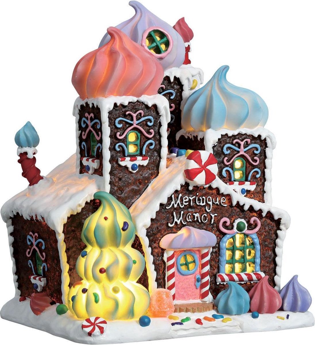 Lemax - Meringue Manor - B/o (4.5v) - Kersthuisjes & Kerstdorpen | bol