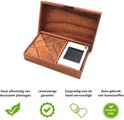 Tangram – Handgemaakt Houten Denkspel & Puzzelspel voor 2 Spelers ...