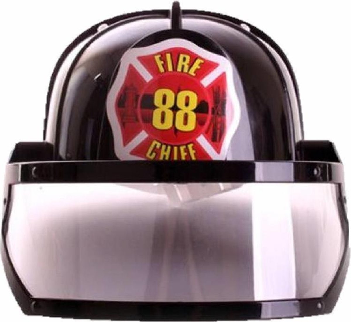 PartyXplosion - Helm - Brandweer - Zwart | bol.com