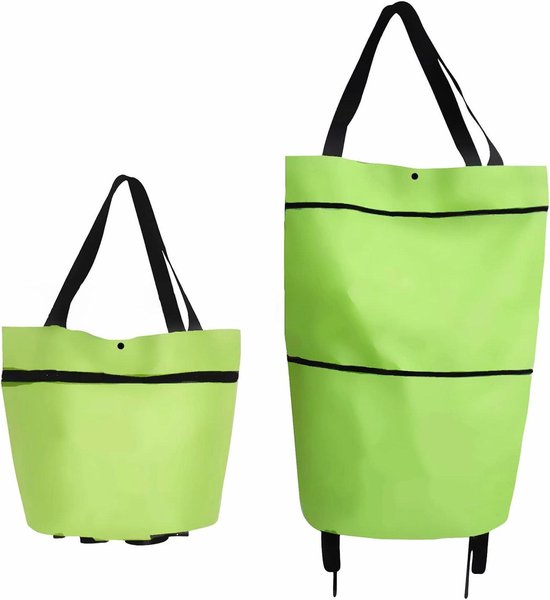 Sac de courses pliable à Roues – Sac de supermarché réutilisable pour ...