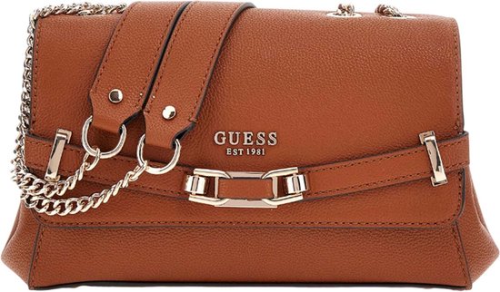 GUESS Schoudertas Schoudertas Silvye Convertible Xbody Flap Bag Cognac ...