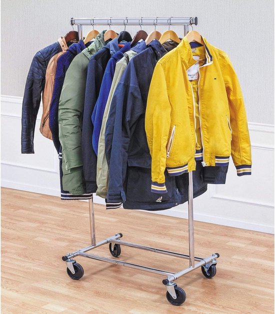 Professioneel Extra Sterk Kledingrek - Mobiel, Inklapbaar en ...