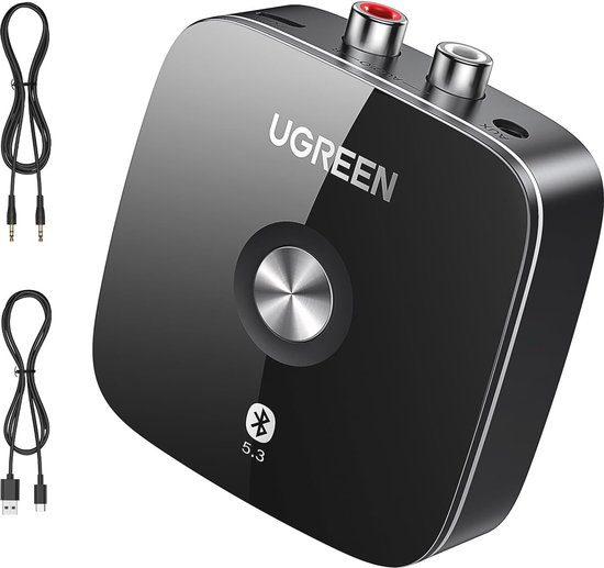 Bluetooth 5.3 Audio Ontvanger met 3,5mm en 2RCA Verbinding - HiFi ...