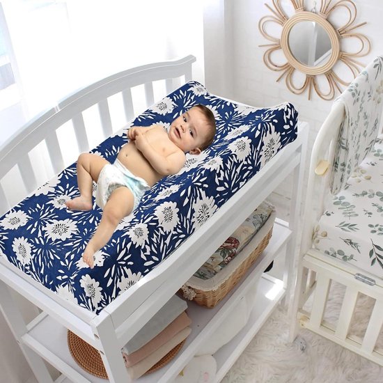 Cotton Changing Pad Cover - Soft Breathable Baby Diaper Change Table ...