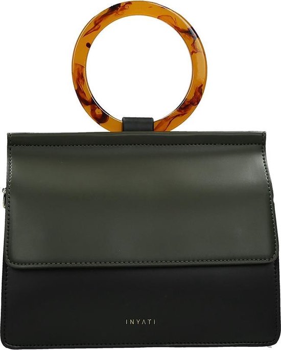 Inyati Coco handtas olive black | bol