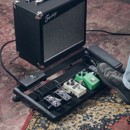 Innox PB 01 Pedalboard - Gitaareffecten - Voor gitaar pedaal - met klittenbandstrips -... | bol