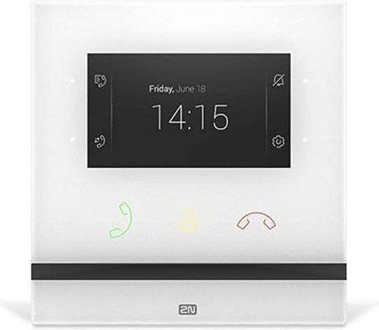 2N Indoor Compact intercomsysteem 10,9 cm (4.3") Wit | bol