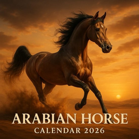 Wandkalender 2026 - Paarden Thema - Maandkalender met Ruimte voor ...