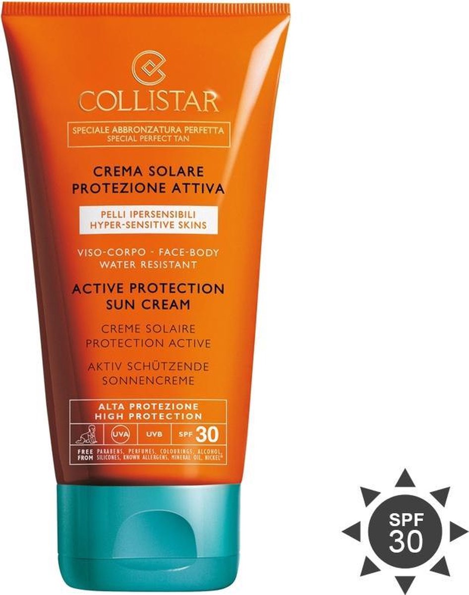 bol.com | Collistar Active Protection Sun Cream Face Body Zonnecrème ...