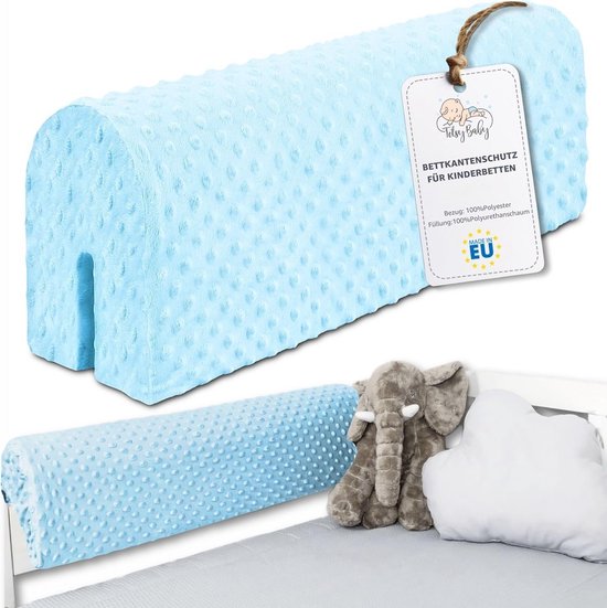 Bedrandbeschermer Kinderbed 80 cm - Valbeveiliging en Comfort voor Baby ...